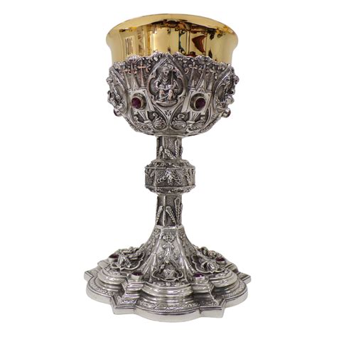 7 High Two Tone Twelve Apostles Chalice Fa Dumont Church Supplies