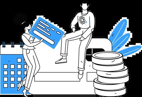 People Doing Card Spending Analysis Illustration Free Download