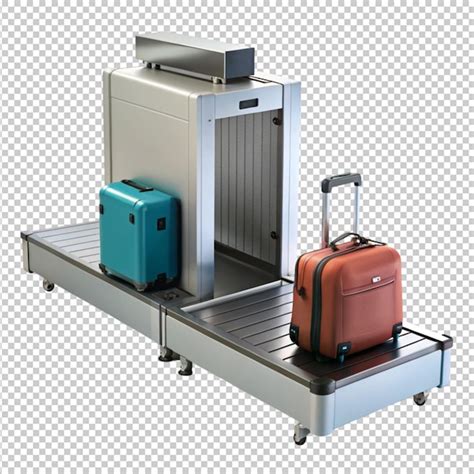 Analogic Connect Baggage Screening System Premium Ai Generated Psd