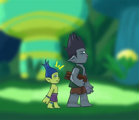 Self Indulgent Trolls Au Where A Grey Branch Interacts With Keith Exactly One Time And Keith