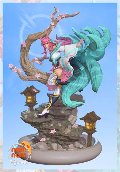 Ahri Spirit Blossom From League Of Legends Free High Quality Models