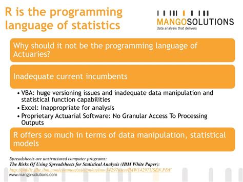Ppt R In Actuarial Pricing Teams Powerpoint Presentation Free Download Id703671