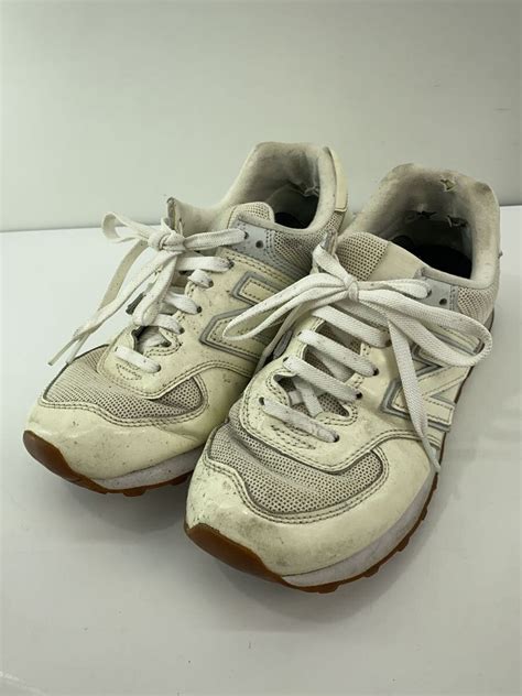 New Balance ニューバランス ローカットスニーカー 25cm Wht Ml574ey3 中古品の販売・通販ならセカンド