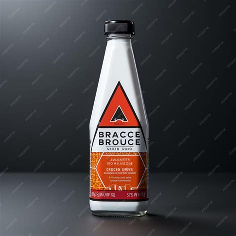 Premium Photo Photo Of Hot Sauce Bottle Angular Triangular Design