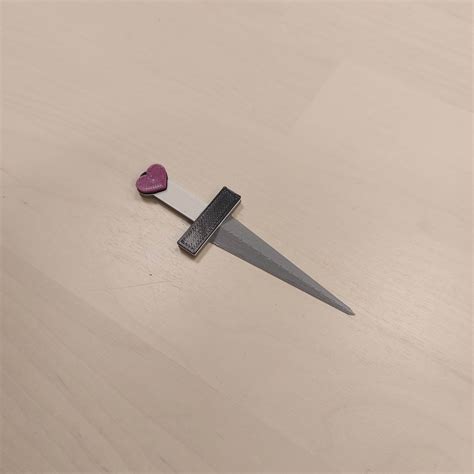 Dagger Pendant By Adekribre Download Free Stl Model