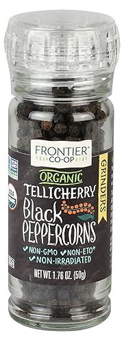 Frontier Natural Products Peppercorns Og Black Tlch 176 Ounce