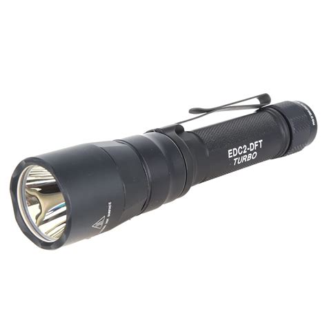 Surefire Everyday Carry 2 Dual Fuel Turbo 700 Lu Black Led Flashlight