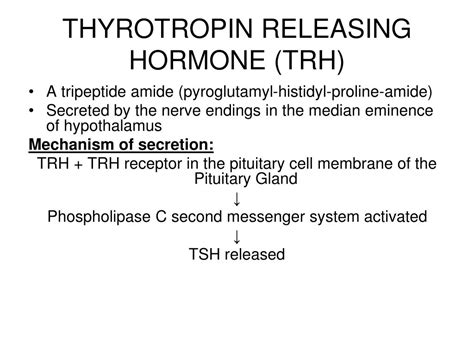 Ppt Thyroid Hormone Secretion Powerpoint Presentation Free Download