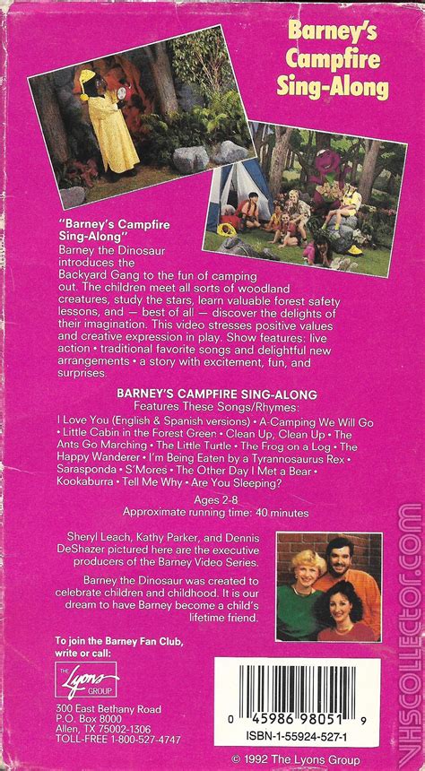 Barneys Campfire Sing Along