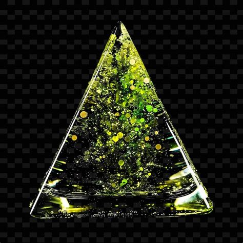 Premium Psd A Triangle Shaped Object That Is Shaped Like A Triangle