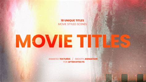 Dynamic Cinematic Film Title And Credit Sequences Titles Ft Music