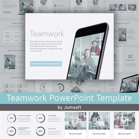 Teamwork Powerpoint Template Masterbundles