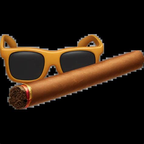 Coolsunglass Cigar Emoji Ai Emoji Generator