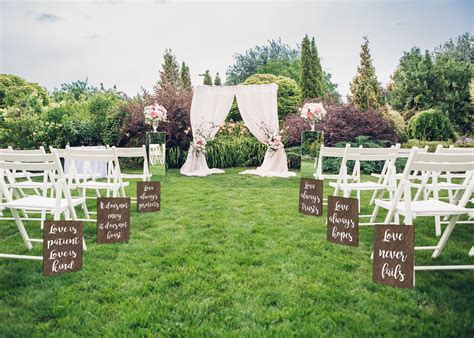 Wedding Aisle Signs 60 Photos