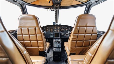 Premium Photo Inside The Cockpit Of A Small Airplane