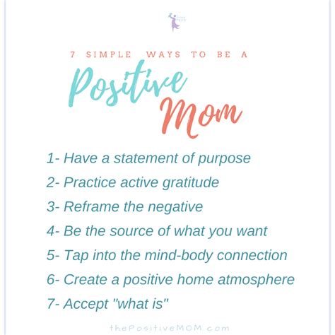 Positive Things You Can Say About Your Mom