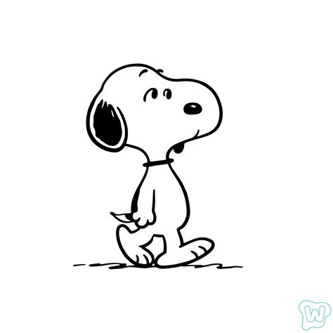 41 Snoopy Coloring Pages Pdf Pages To Print