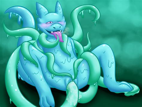 Rule 34 Anal Anal Sex Anthro Blue Blush Consensual Tentacles Cum Cum