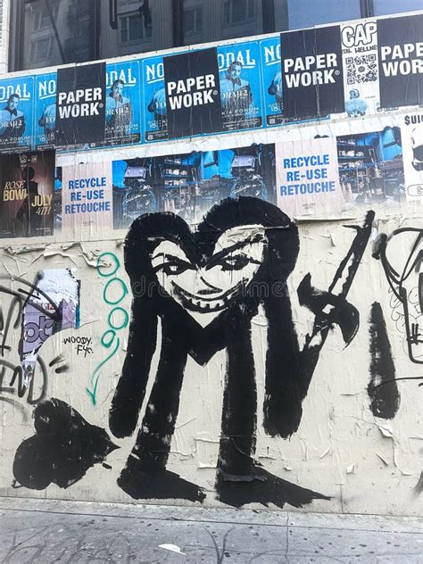 Heart Head Person Whimsical Eerie Graffiti By Piccle P Downtown La