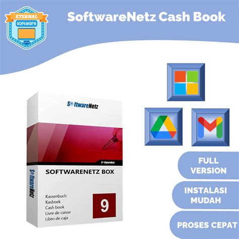 Jual SoftwareNetz Cash Book Full Version No Trial Permanen Pro Aplikasi