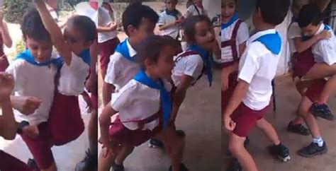 Niñas Bailan Intenso Y Sensual Perreo Y Un Orgulloso Papá ¡lo Sube A
