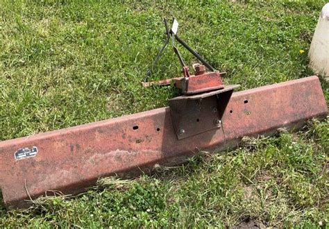 3pt Back Blade 6 Hamilton Maring Auction Group