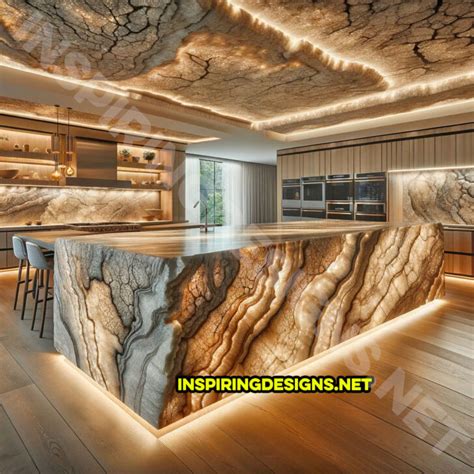 These Raw Stone Kitchen Islands Are The Ultimate Fusion Of Function And