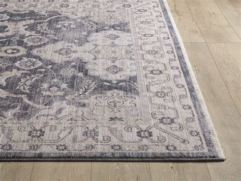 Adele Grey Ivory Sofia Area Rug At Futonland