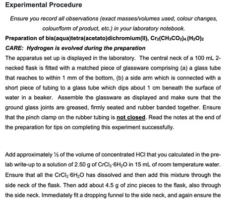 Solved Draw The Balanced Chemical Equations For This