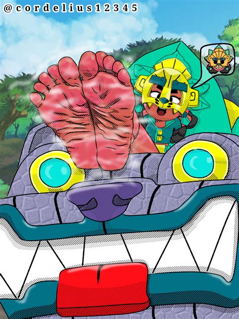 Jaguar Spirit Meg Brawl Stars Feet 1 4 By Cordelius12345 On Deviantart