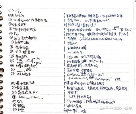 高中化学手写笔记丨实拍学霸的高考化学错题笔记（193页），吃透稳稳提分50！ 知乎