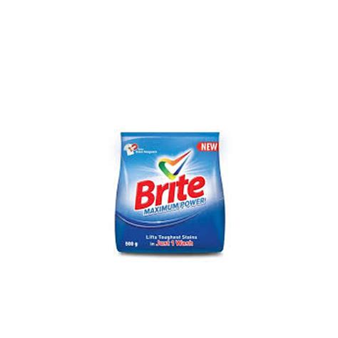 Brite Detergent Powder 500g Chase Plus Pakistan