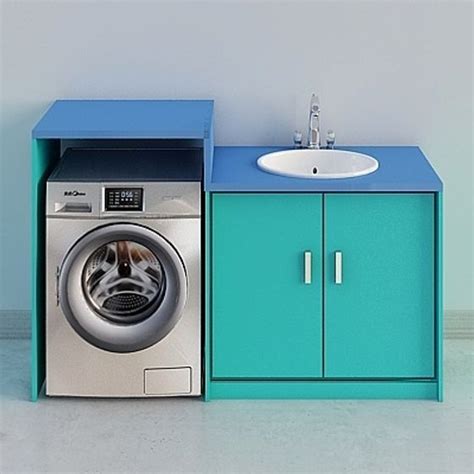 Modern Laundry Room 3d Model
