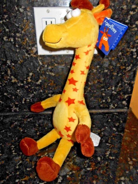 Toys R Us Geoffrey Giraffe Stuffed Plush 12 Nwt Toysrus