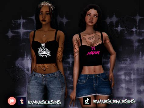 Cute Crop Top The Sims Guide