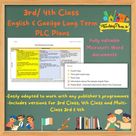 New Primary Language Curriculum Online Teaching Plans Ireland