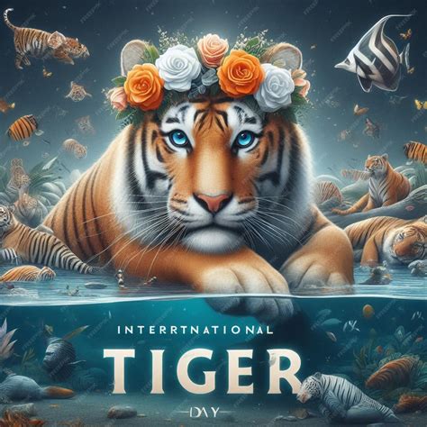 Premium Photo Wildlife Warriors Powerful International Tiger Day