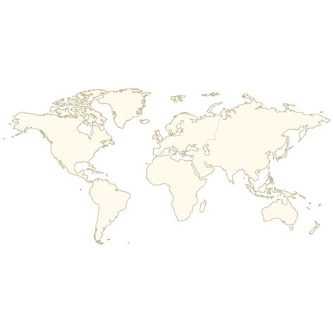 Map Of The World Continents — Ultimaps