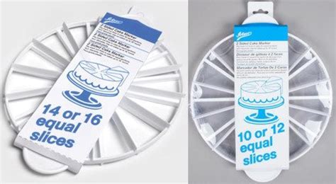 Buy Ateco Set Of 2 Cake Portion Markers 10 Or 12 Slices 14 Or 16