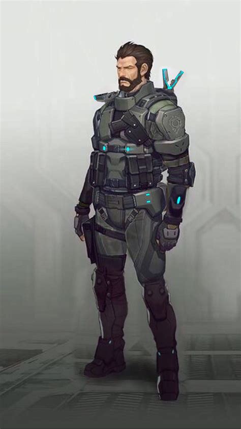 Pin By Miles Prower On Futuristic Characters Sci Fi Characters Cyberpunk Character Sci Fi