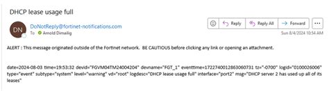 Technical Tip Configure Automation Stitch For Dhc Fortinet Community