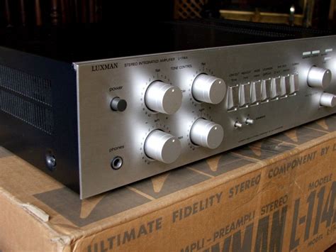 Ampli Luxman L114a Disquantique