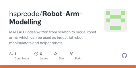 GitHub Hsprcode Robot Arm Modelling MATLAB Codes Written From Scratch To Model Robot Arms