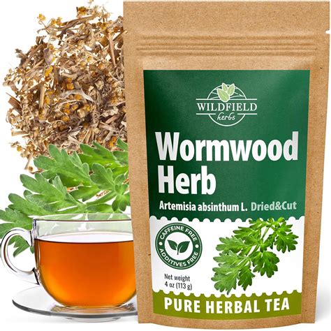 2 56 Oz Wormwood Tea Wormwood Herb Dried Tea Artemisia
