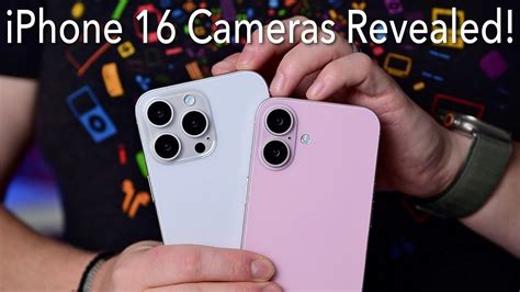 Exclusive These Are The Iphone 16 Cameras Youtube