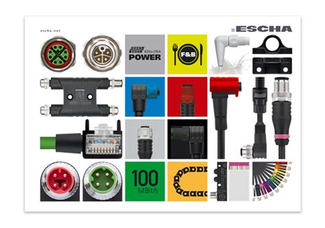 Escha Nederland Connectors Datakabels M12 Power Fortop Nl