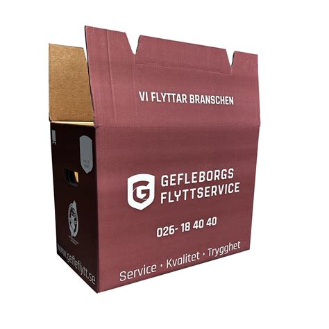 Flyttkartong Gefleborgs Flyttservice