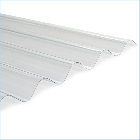 100 Pack 72” L X 21” W Polycarbonate Roofing Panel Curved