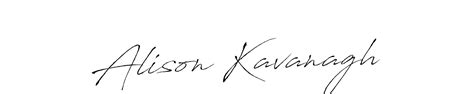 93 Alison Kavanagh Name Signature Style Ideas Free Esignature
