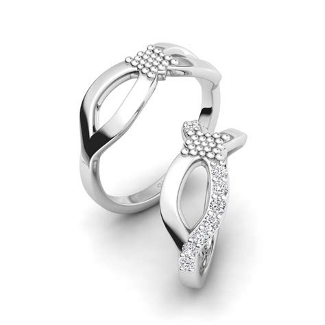 Glamira Ring Cute Inspiration Set In 0 42 Carat 9ct White Gold Diamond Free Shipping Glamira Sg
